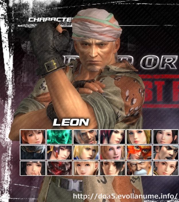 レオン | DOA5 衣装部屋