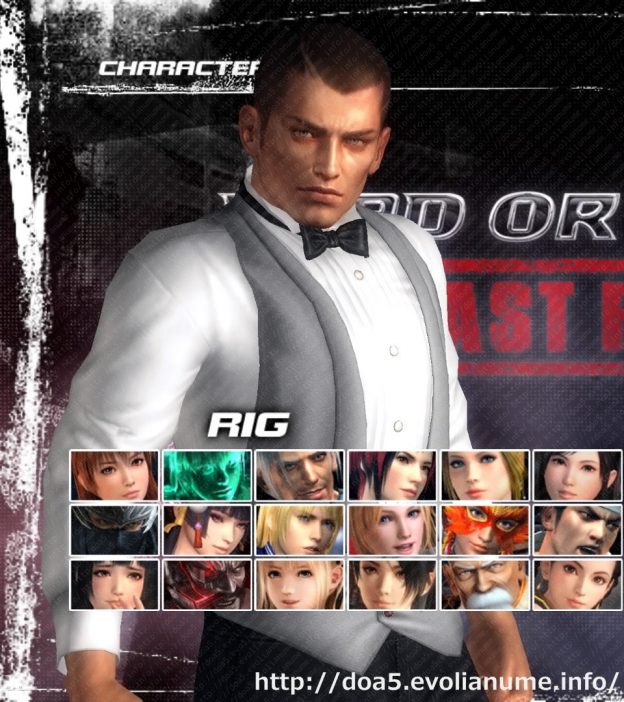リグ | DOA5 衣装部屋