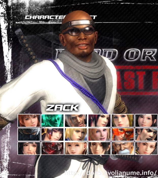 ザック | DOA5 衣装部屋
